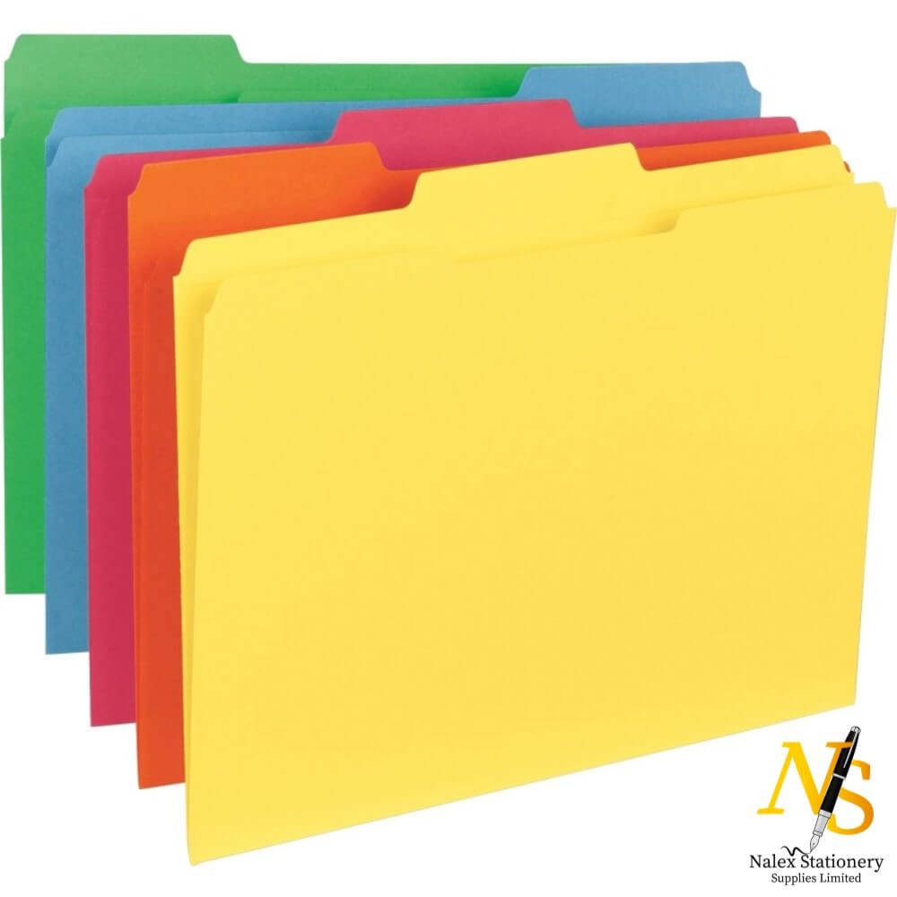 Coloured Folders - Nalex Stationery